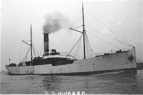 Captain David Cook and the S.S. Humber